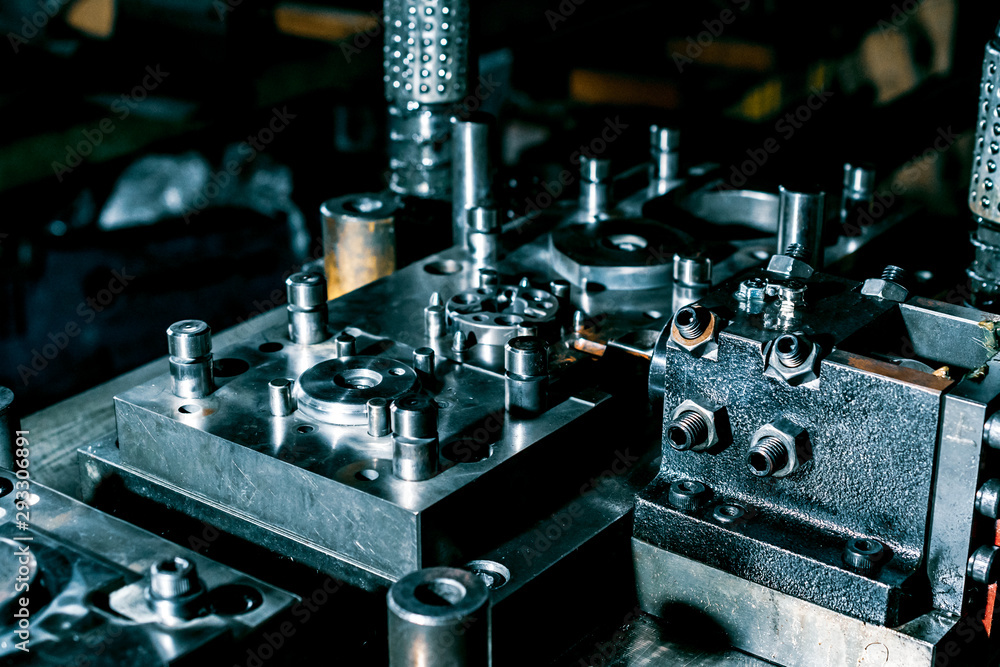 Sheet Metal Stamping Tool Die for Automotive Precision Parts on The Numerical Control Milling ...