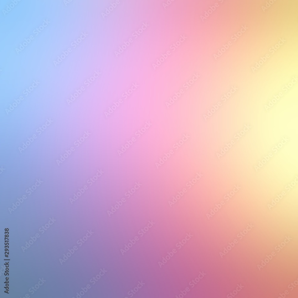 Blue pink yellow simple gradient pattern Blurred shiny rainbow ...
