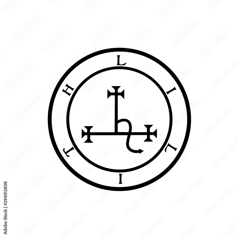 Sigil of Lilith- Female demon Lilith symbol Stock Vector | Adobe Stock