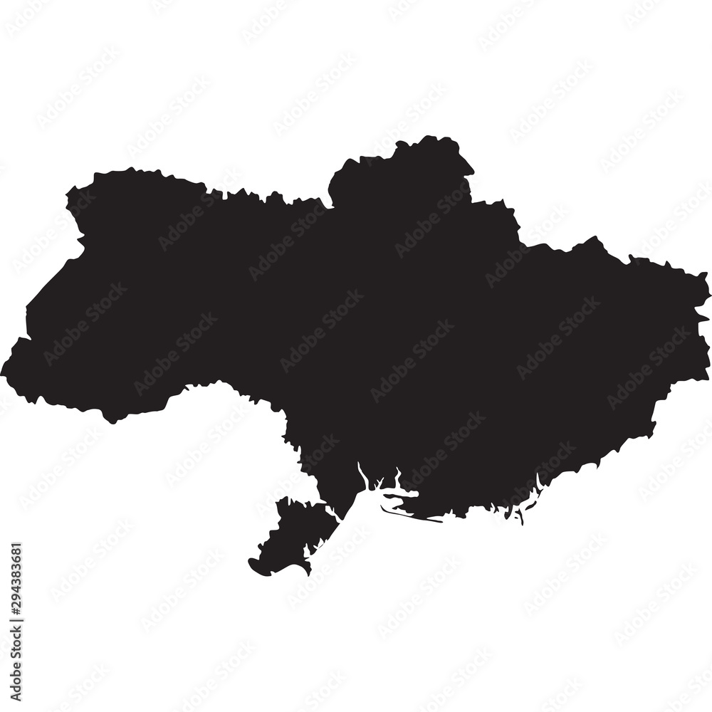 mappa ucraina Stock Vector | Adobe Stock