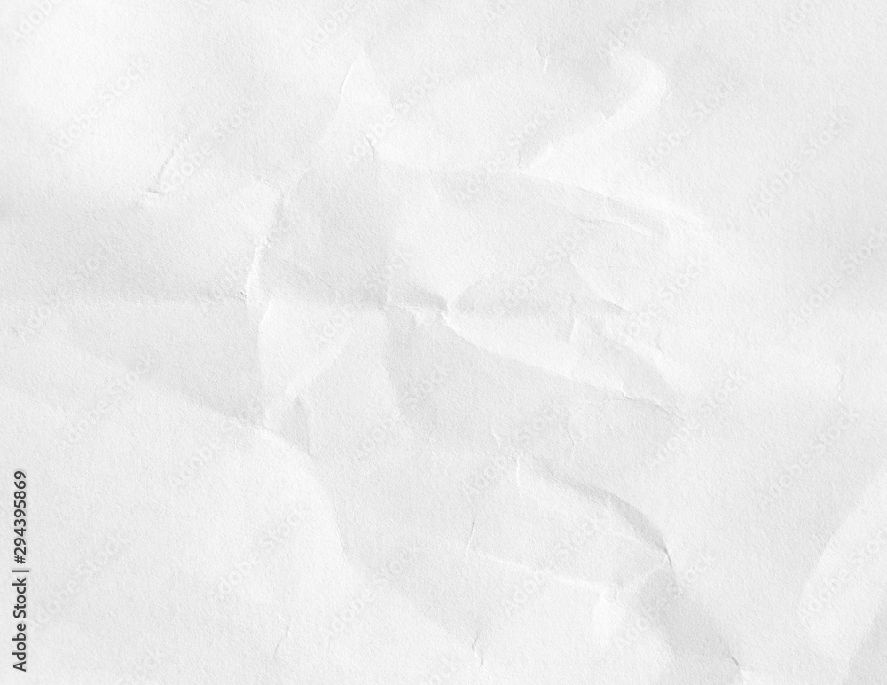 White paper texture with kinks and dents, template for various purposes ...