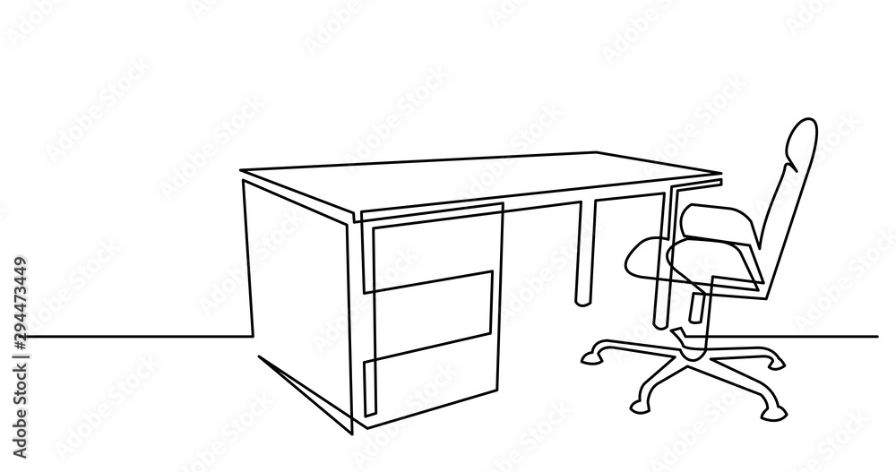 How To Draw A Desk
