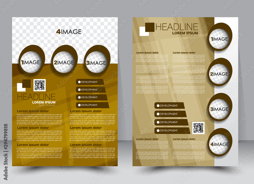 Abstract flyer design background. Brochure template. Can be used for ...