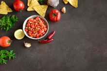 Fresh Salsa And Chips Free Stock Photo - Public Domain Pictures