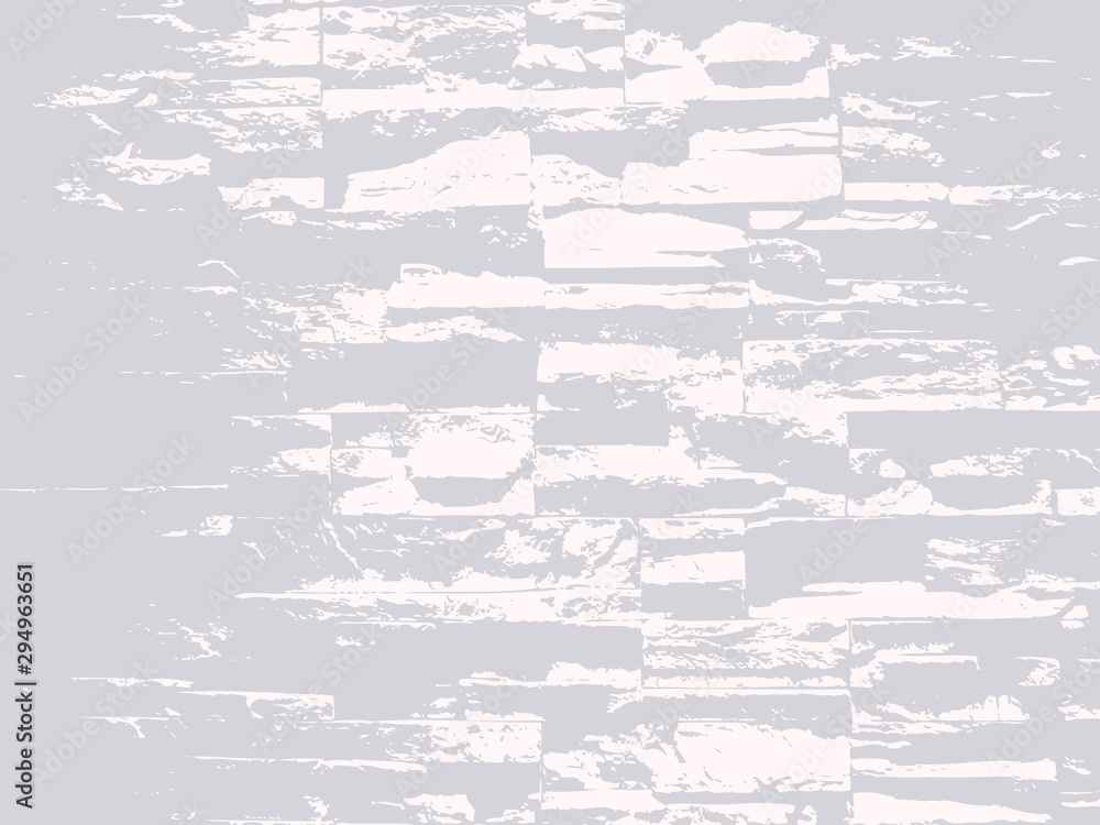 Rough Edge Stone Wall Vector Background Highlighted from Top. Neutral ...