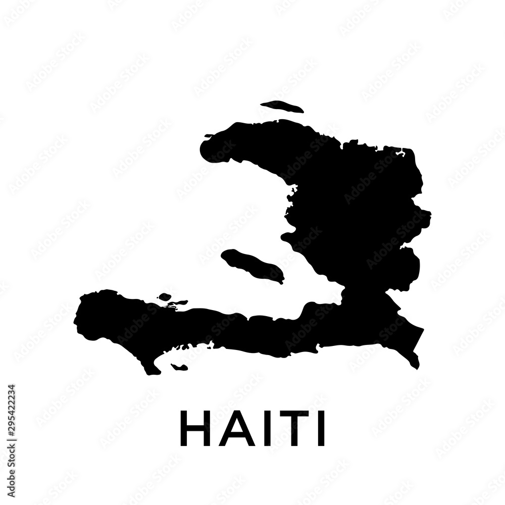haiti map vector design template Stock Illustration | Adobe Stock