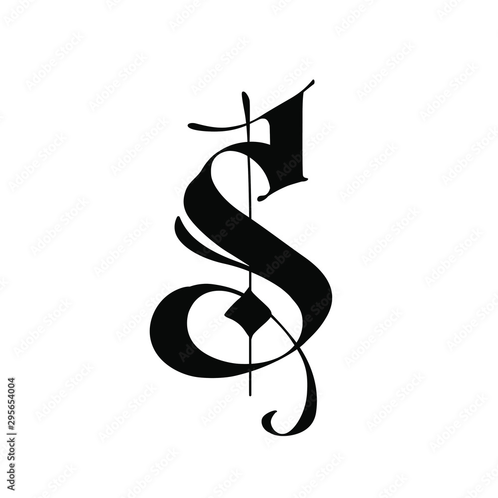 Letter S Script Font