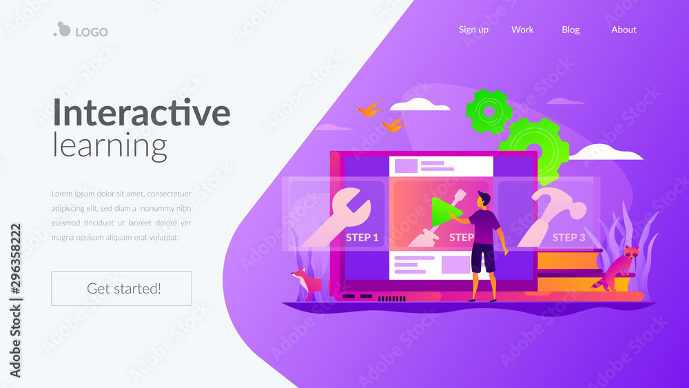 Education video, modern teaching tool, interactive learning and video ...