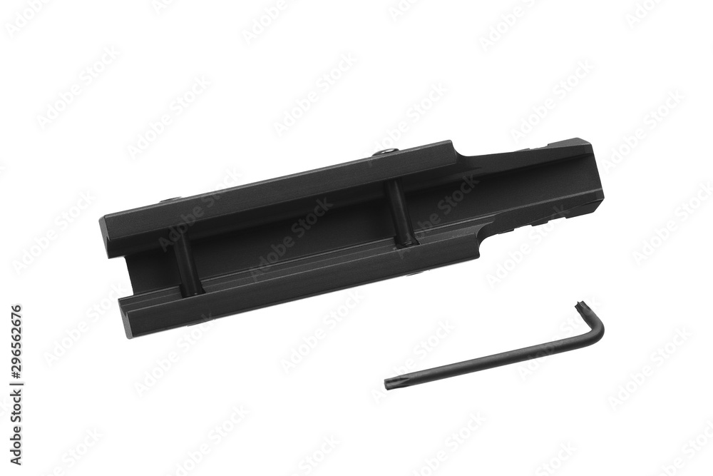 Foto de Stock Quick disconnect mount made for holding a scope on a ...