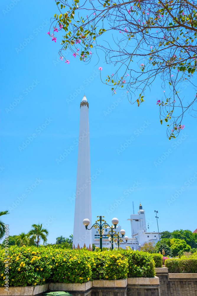 The Heroes Monument (Tugu Pahlawan) is a monument in Surabaya ...
