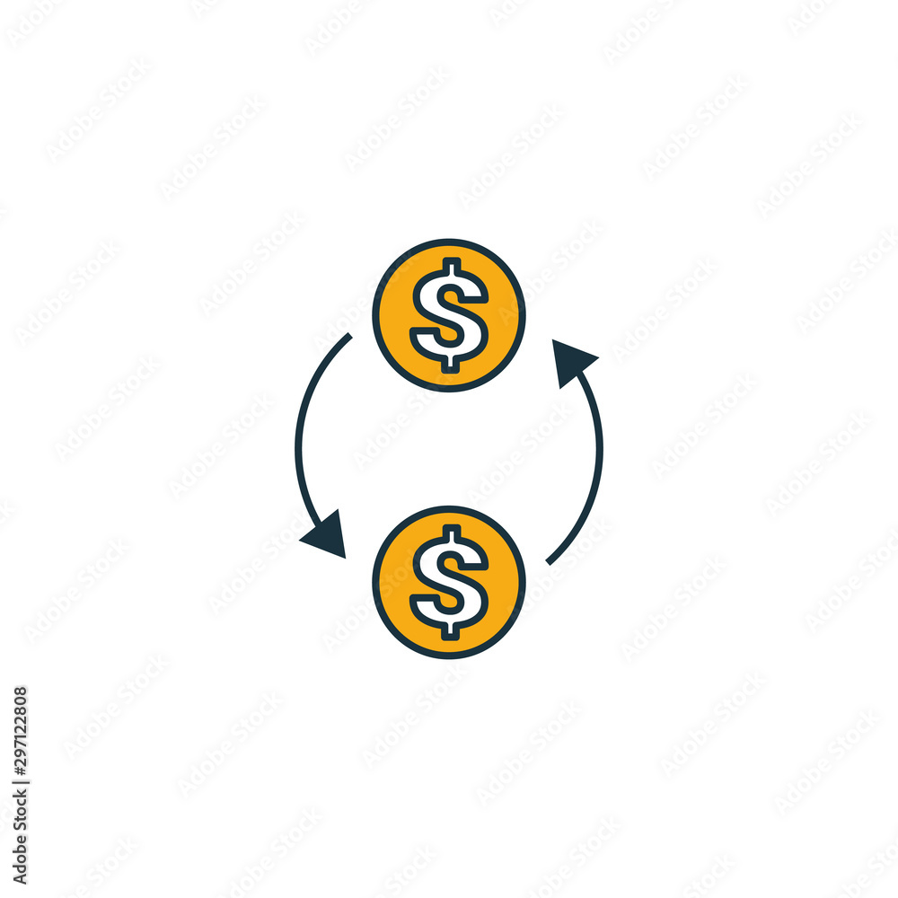 Direct Payment icon set. Four elements in diferent styles from fintech ...