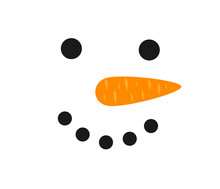 Snowman Face Free Stock Photo - Public Domain Pictures