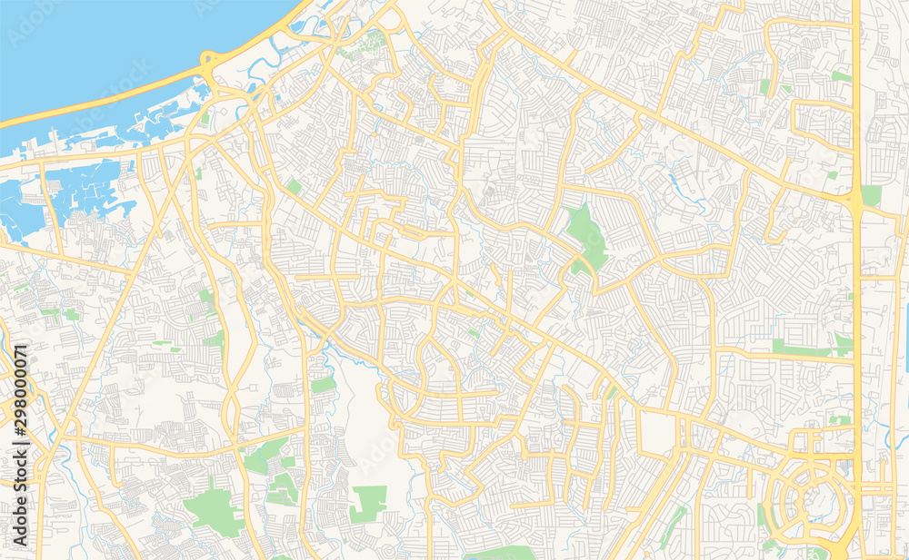 Las Pinas Map