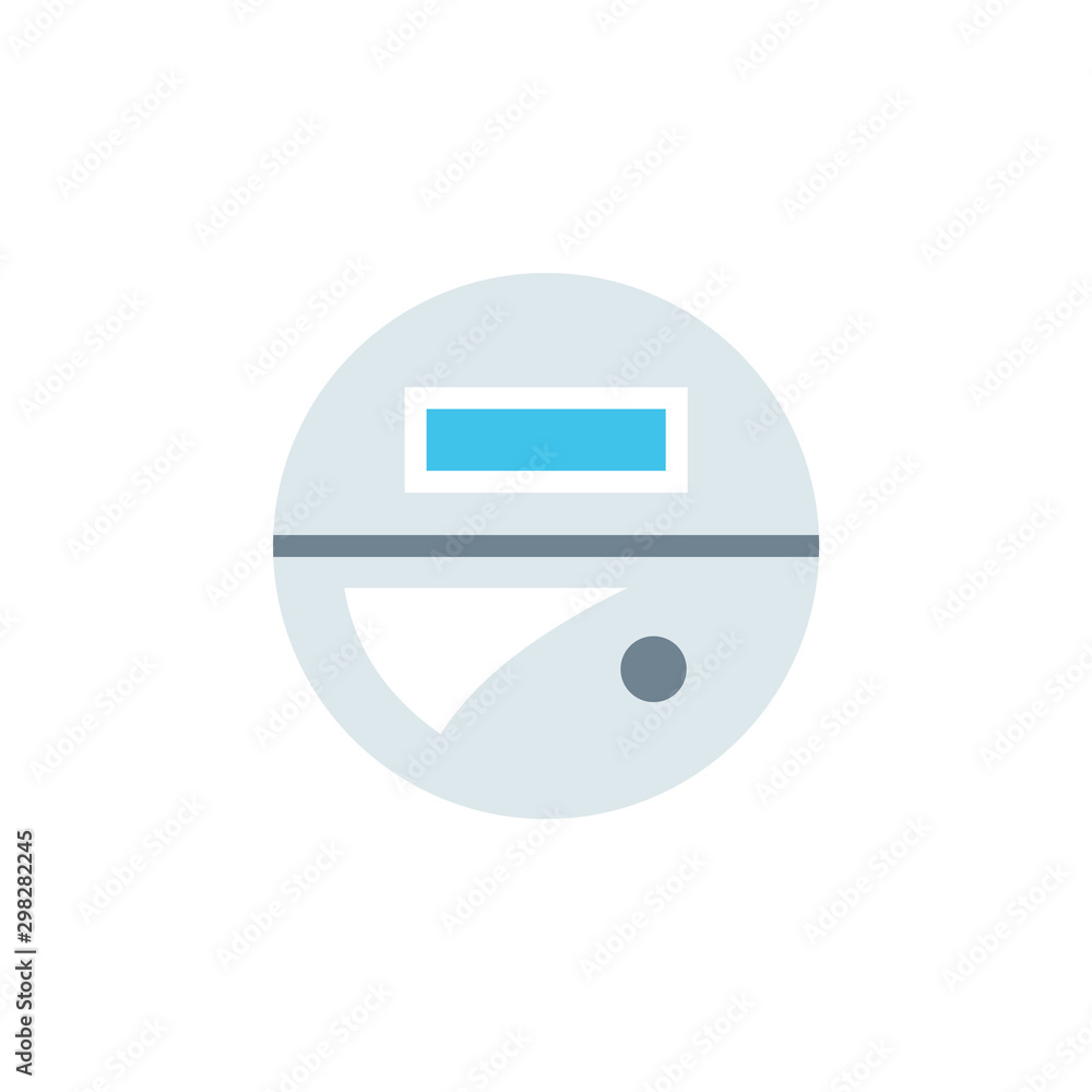 Smart meter icon. Clipart image isolated on white background Stock ...