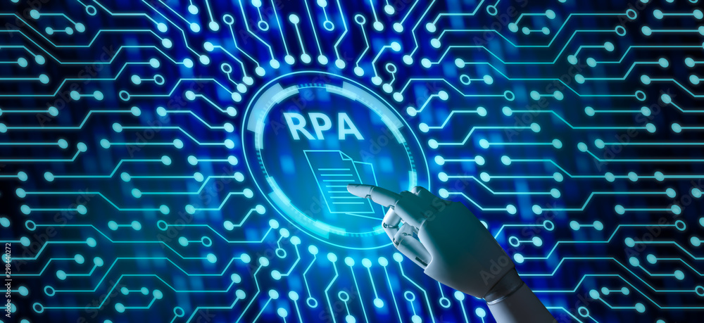 RPA (Robotic Process Automation system),Artificial intelligence , Robot ...