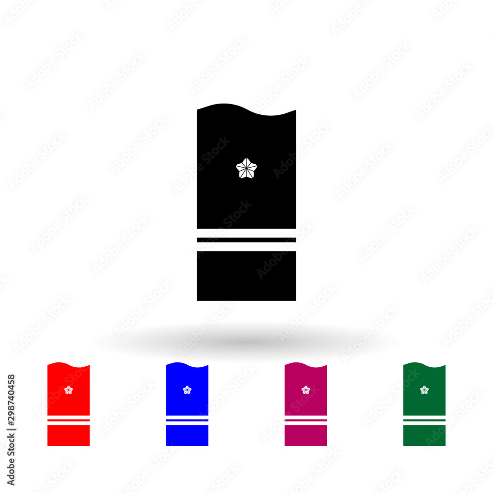 Japan lieutenant junior grade military ranks and insignia multi color ...