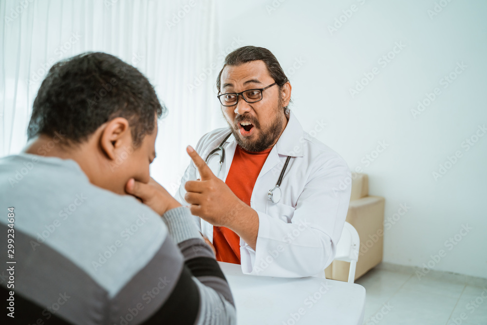 Angry Patient Doctor