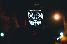Grunge Ghost Face And Mask Free Stock Photo - Public Domain Pictures