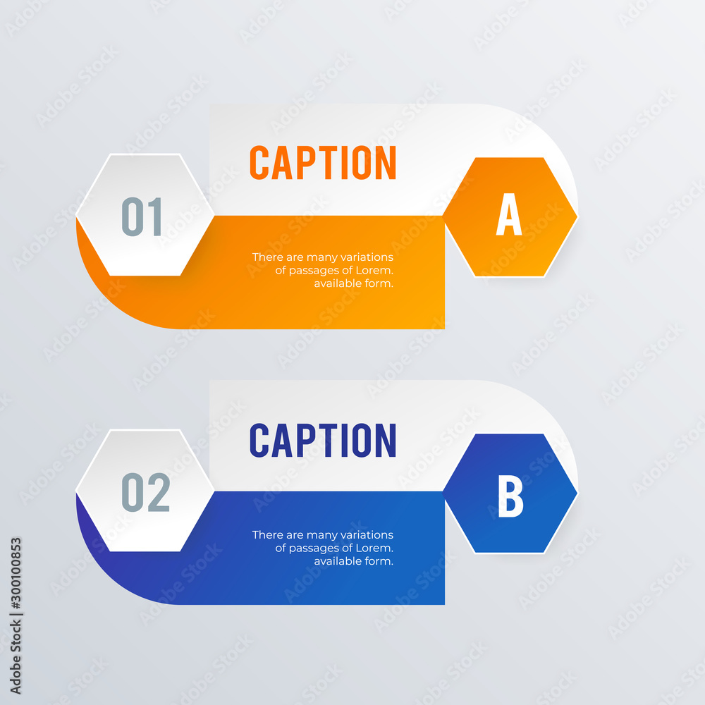 Informational list infographic template design. Business concept ...