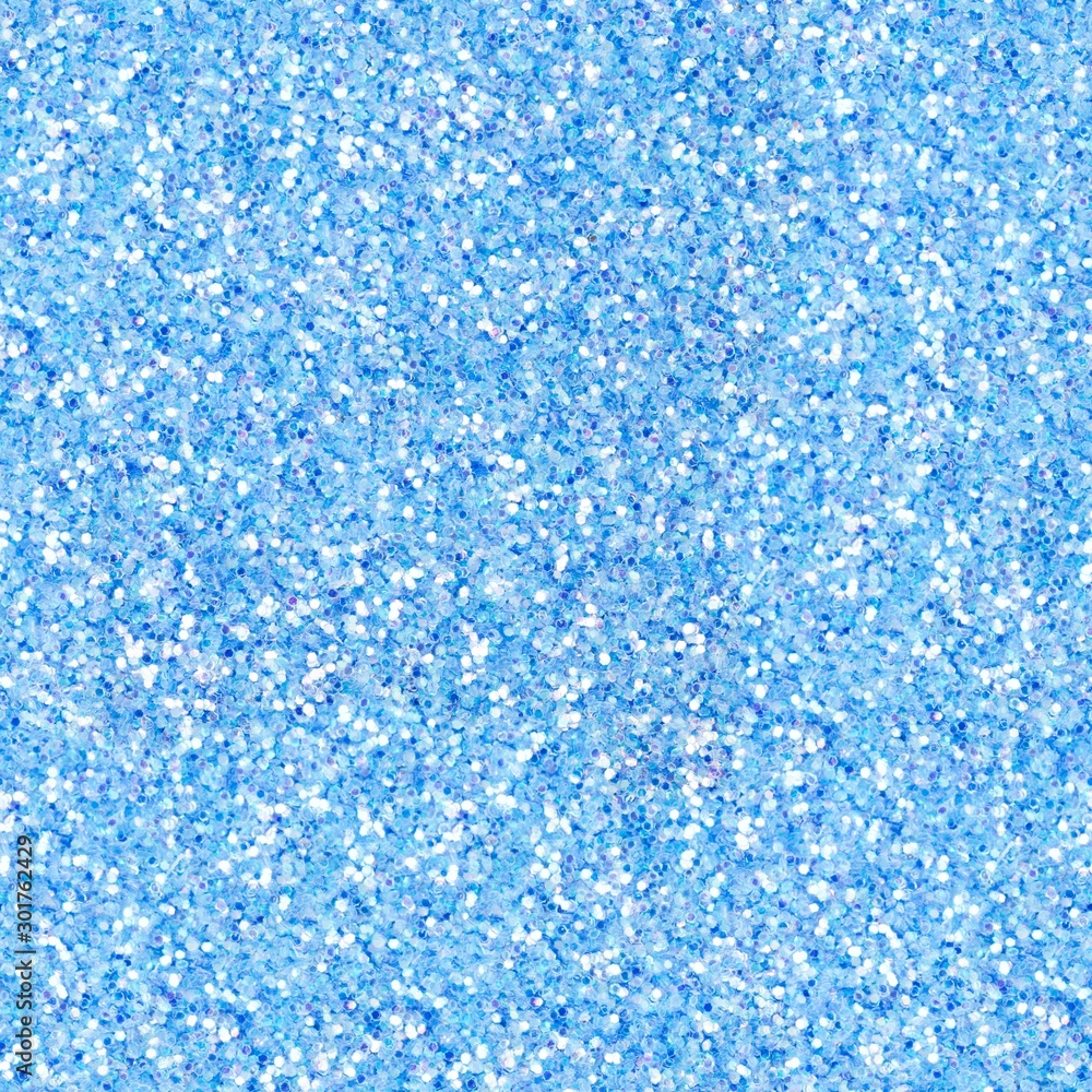 Elegant light blue glitter, sparkle confetti texture. Christmas ...