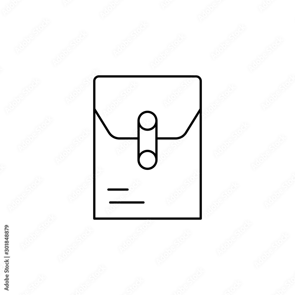 Letter, send, message icon. Simple line, outline vector of information ...