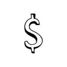 Dollar Sign Outline Free Stock Photo - Public Domain Pictures