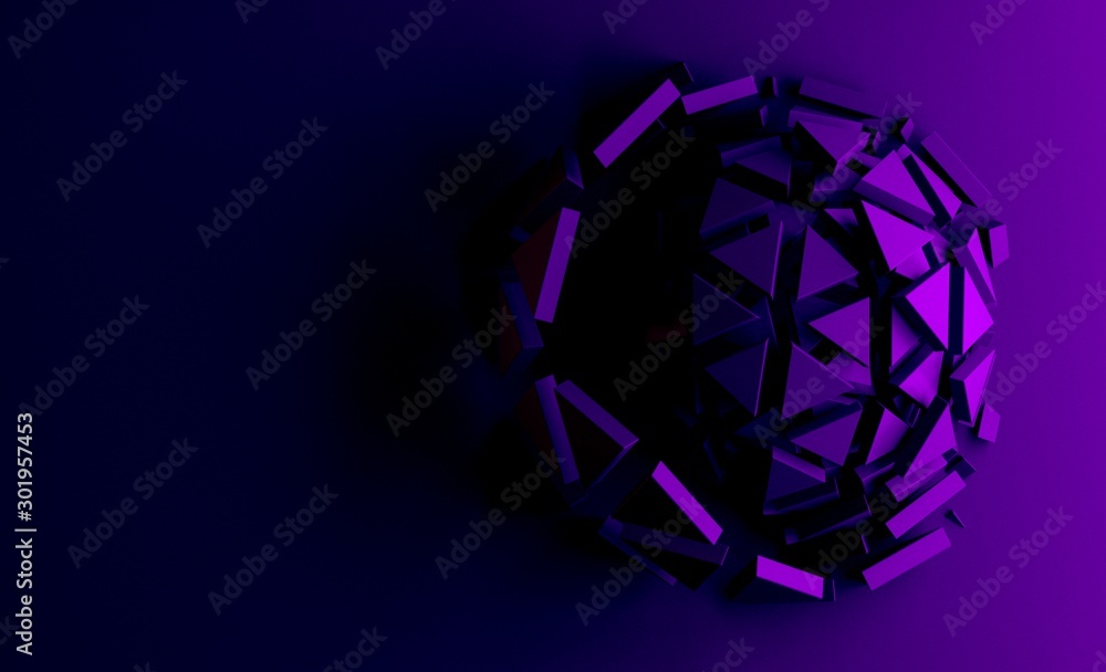 Circuit Board Technology Tree Pattern Concept render Background. 3d ...