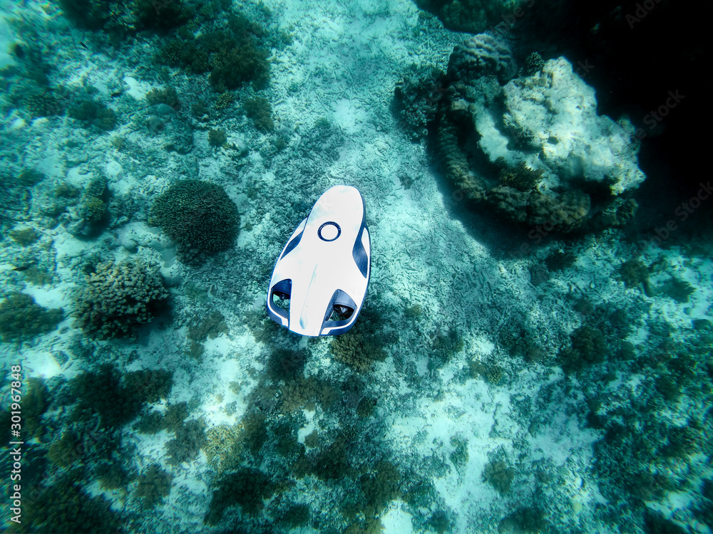 Autonomous diving drone. Stock Photo | Adobe Stock