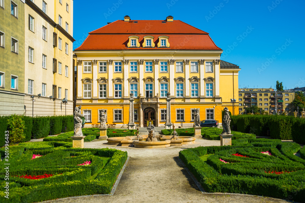 Wroclaw, Poland: View of the Royal Palace. History museum - baroque ...