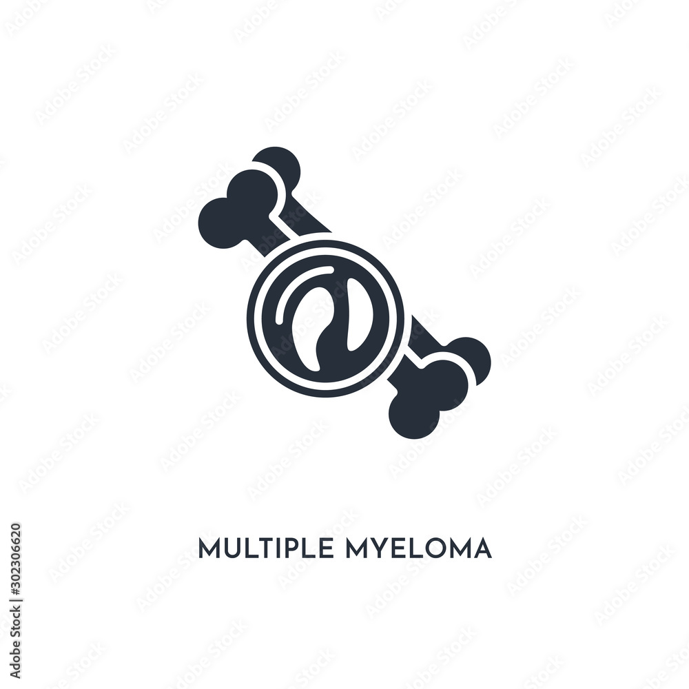 multiple myeloma icon. simple element illustration. isolated trendy ...