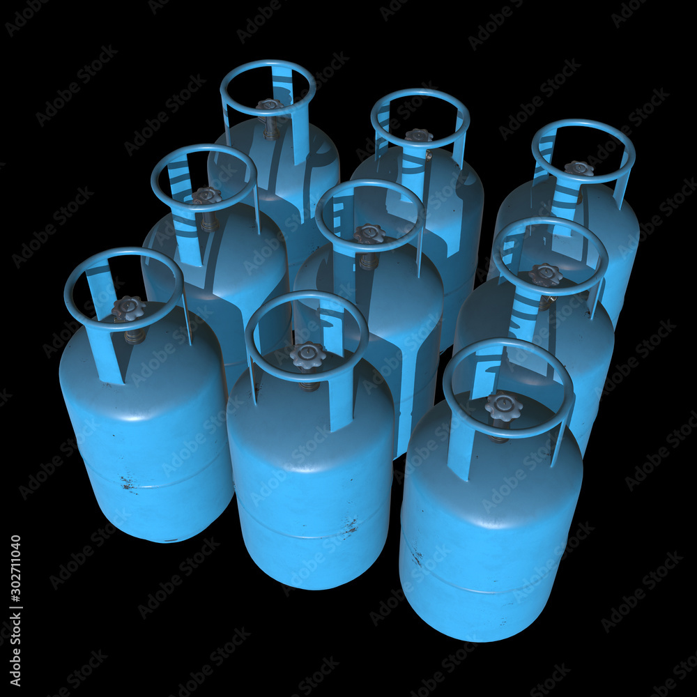 Gas cylinder lpg tank gas-bottle. Propane gas-cylinder balloon ...