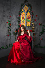 Retro Lady In Red Art Collage Free Stock Photo - Public Domain Pictures