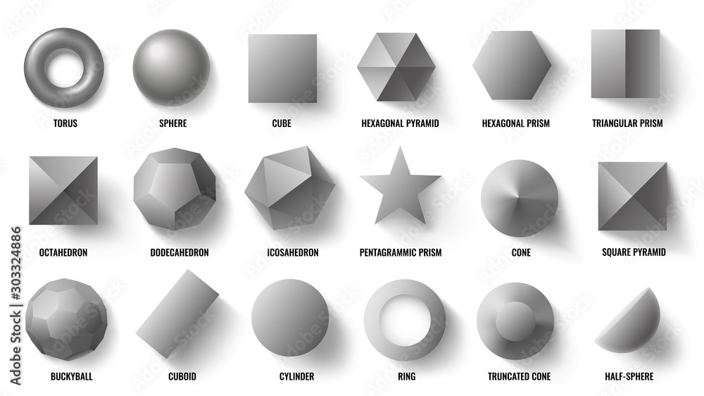 Types Of Pyramid Shapes