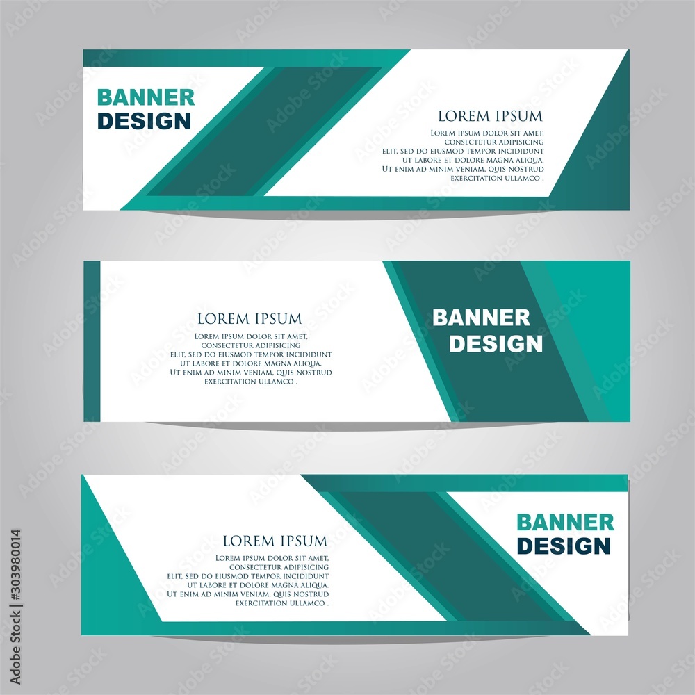 3 Set Travel Banner Vektor Template untuk Web dan Businees Template ...