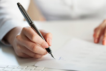 GreenScreen: Hand Signing, Writing Free Stock Photo - Public Domain ...