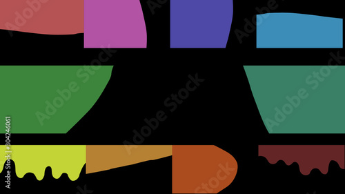 Dynamic Cartoon Transitions Stock Template | Adobe Stock