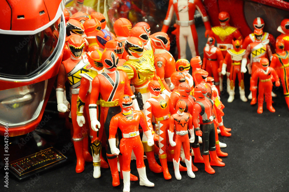 KUALA LUMPUR, MALAYSIA -OCTOBER 6, 2018: Selected focused of fictional ...