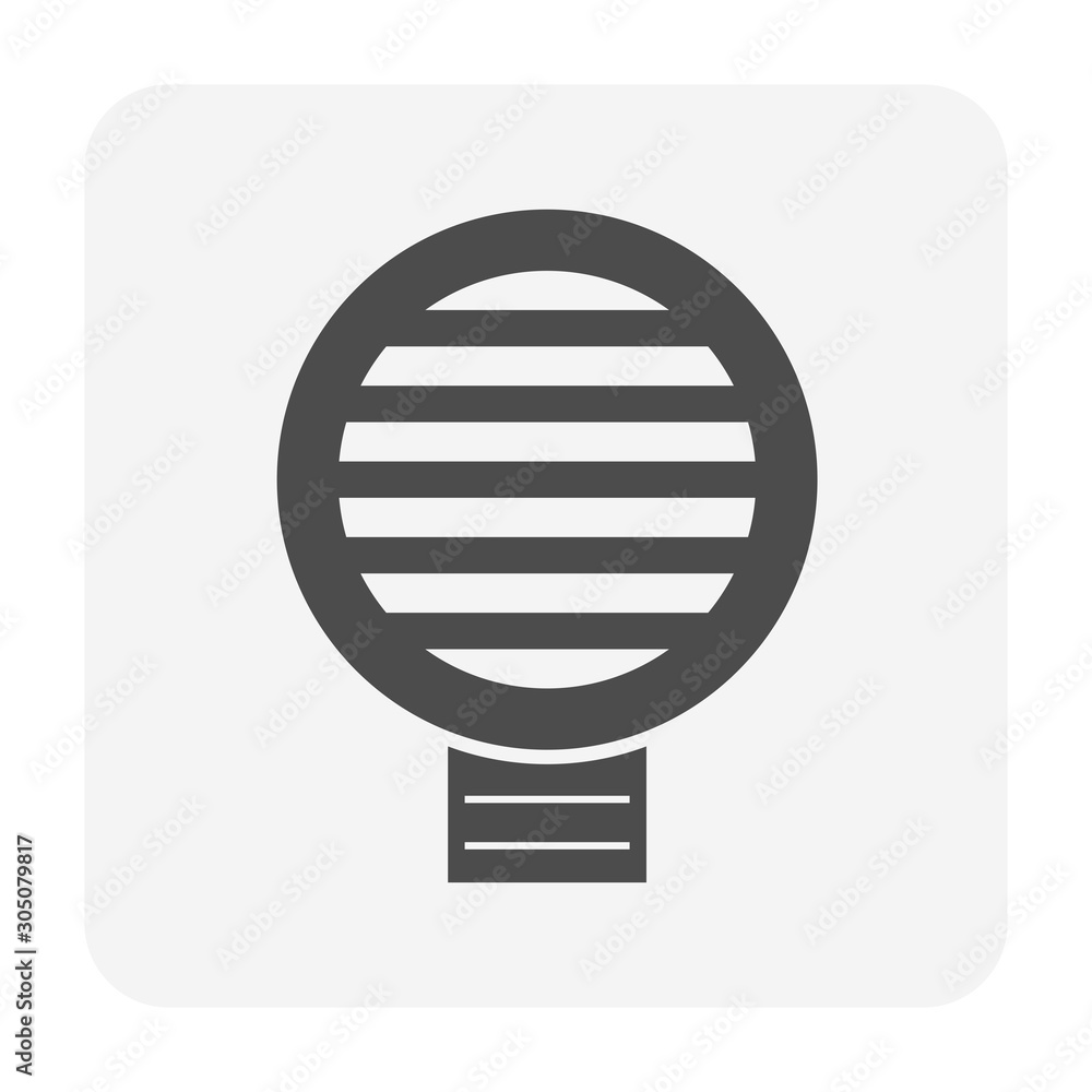 Vektor Catch basin or bubbler pot vector icon. Include drain pipe or ...