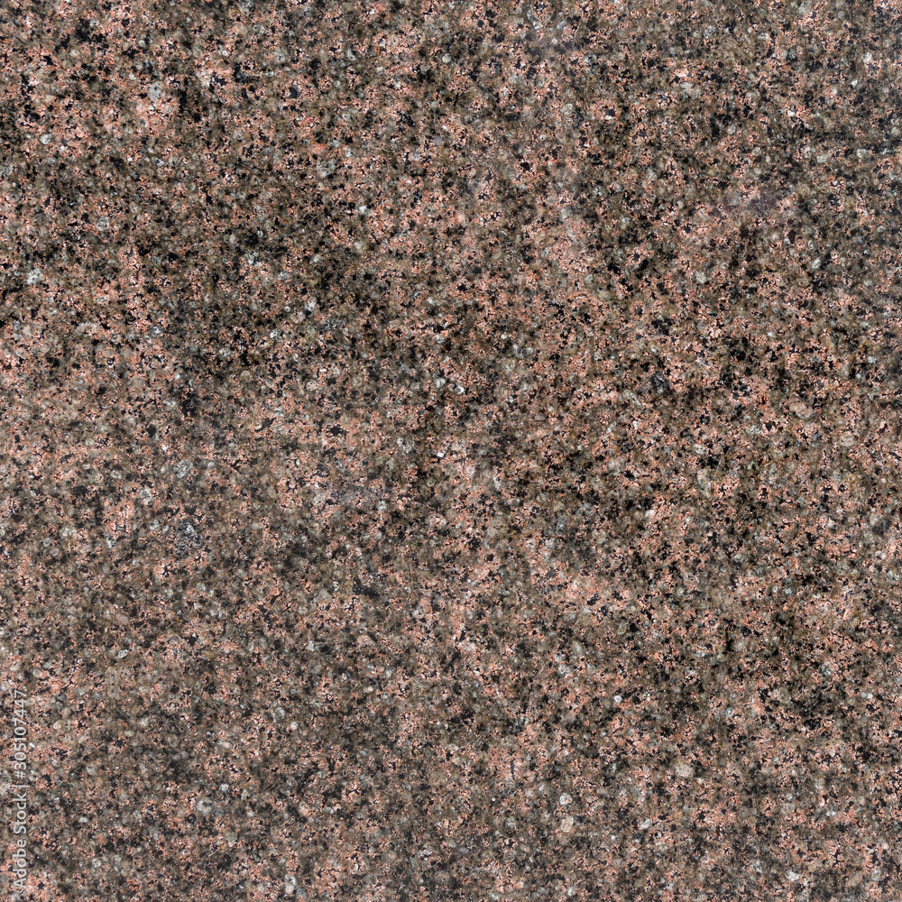 Red granite texture background. Red base with black and gray Spots ...