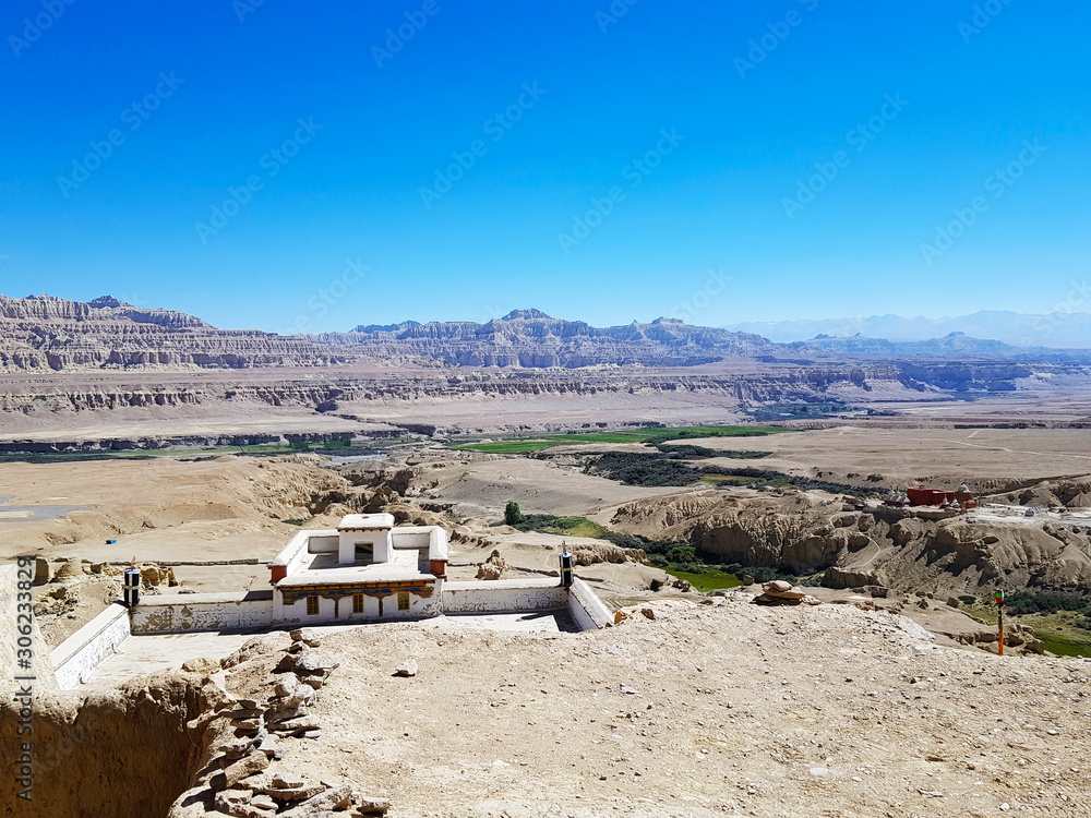 Ancient Tholing Monastery, Tibet. Ruins of ancient capital of Guge ...