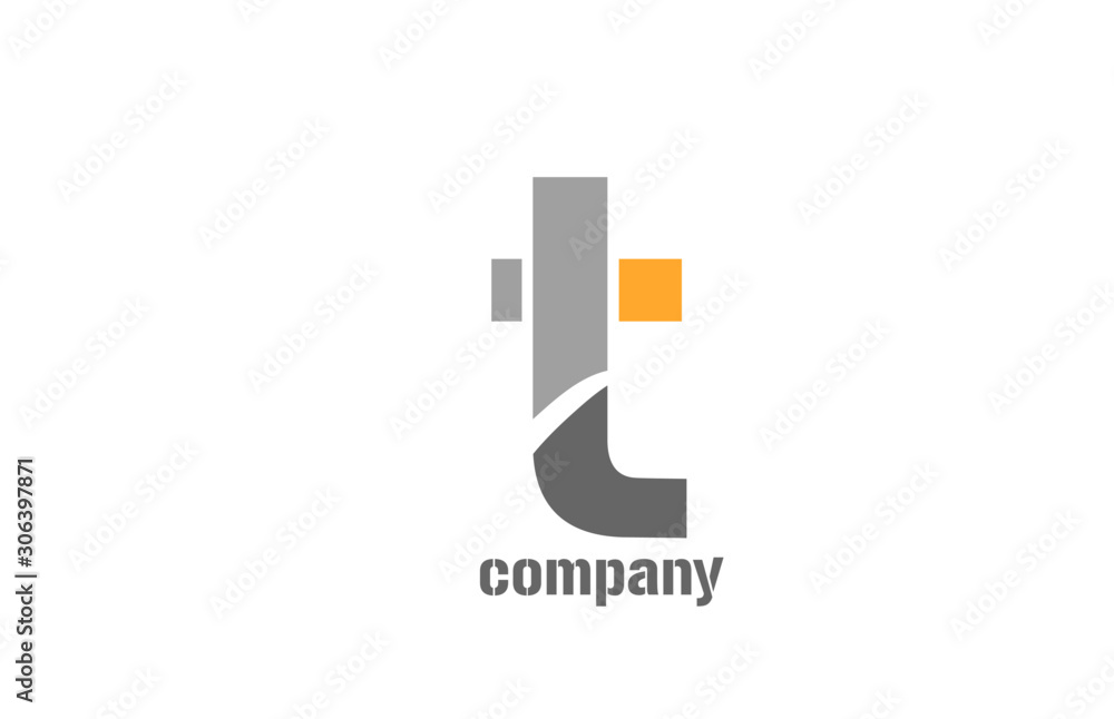 letter t alphabet icon logo shape for business company design Stock ...