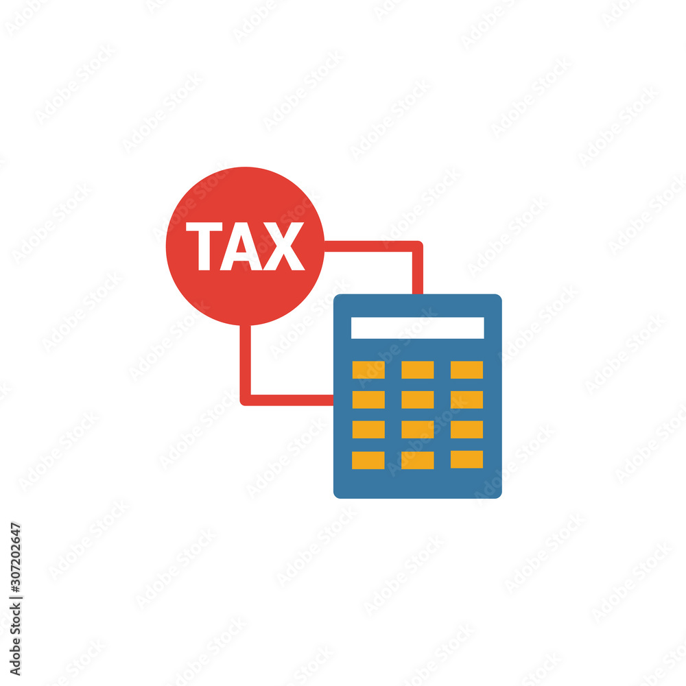 Tax Calculation icon. Simple element from personal finance icons ...
