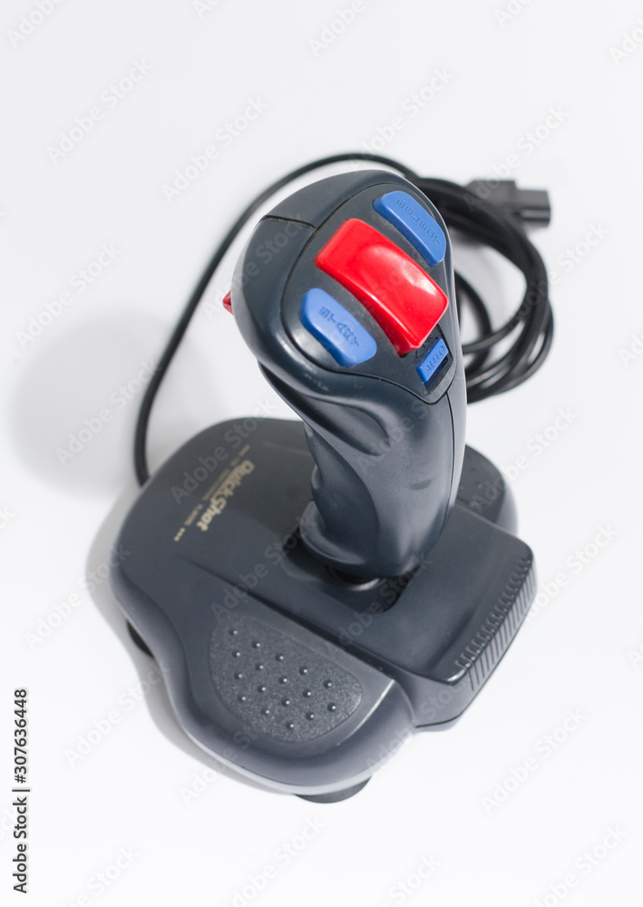 Foto stock di london, england, 05/08/2018 QuickShot Python 2 Joystick ...
