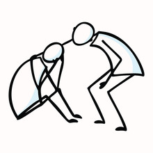 Worry Stickman Free Stock Photo - Public Domain Pictures