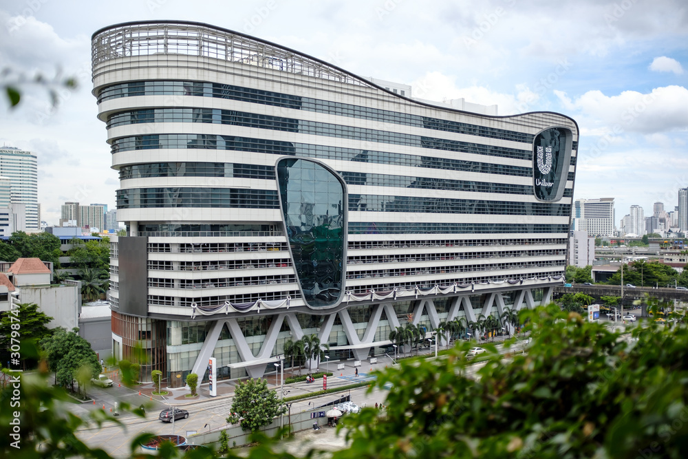 BANGKOK, THAILAND - JULY 5, 2017_Unilever House. This custom built ...
