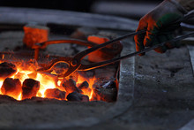 Blacksmith's Coal Fire Free Stock Photo - Public Domain Pictures