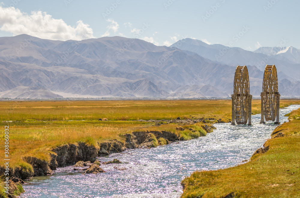 Tashkurgan, China - located 3.500m above the sea level, and last city ...