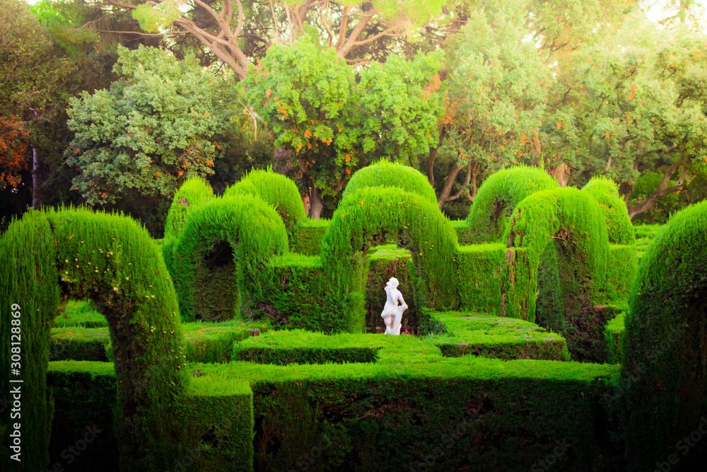 The Parc del Laberint d'Horta ("Park of the Labyrinth of Horta ...