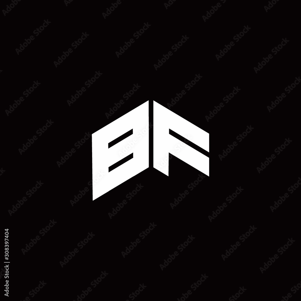 BF Logo monogram modern design template Stock Vector | Adobe Stock