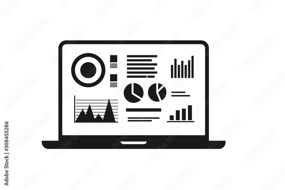 dashboard icon vector Stock Vector | Adobe Stock